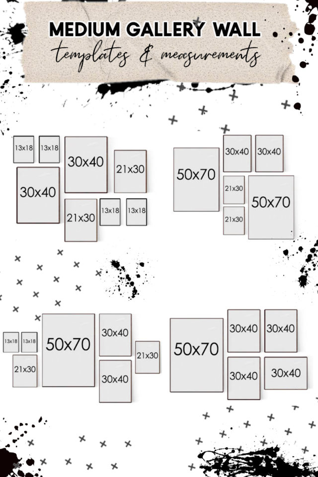 how to create a chic & easy gallery wall