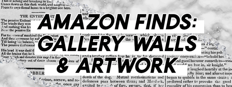 how to create a chic & easy gallery wall