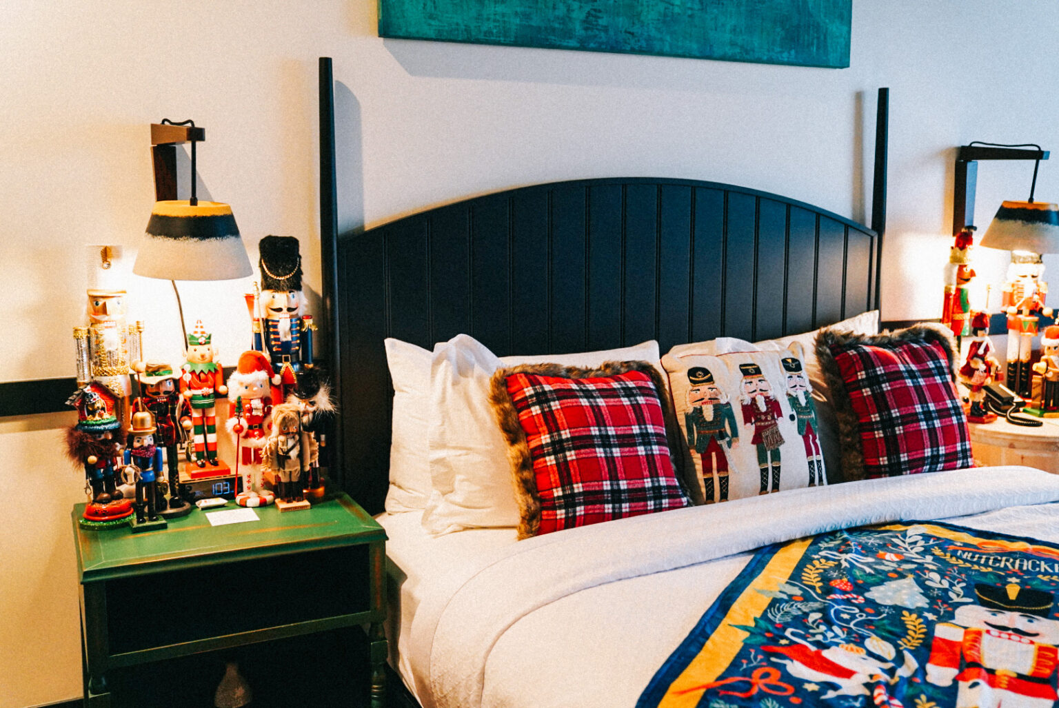 The Ultimate Nutcracker Themed Hotel Suite in California