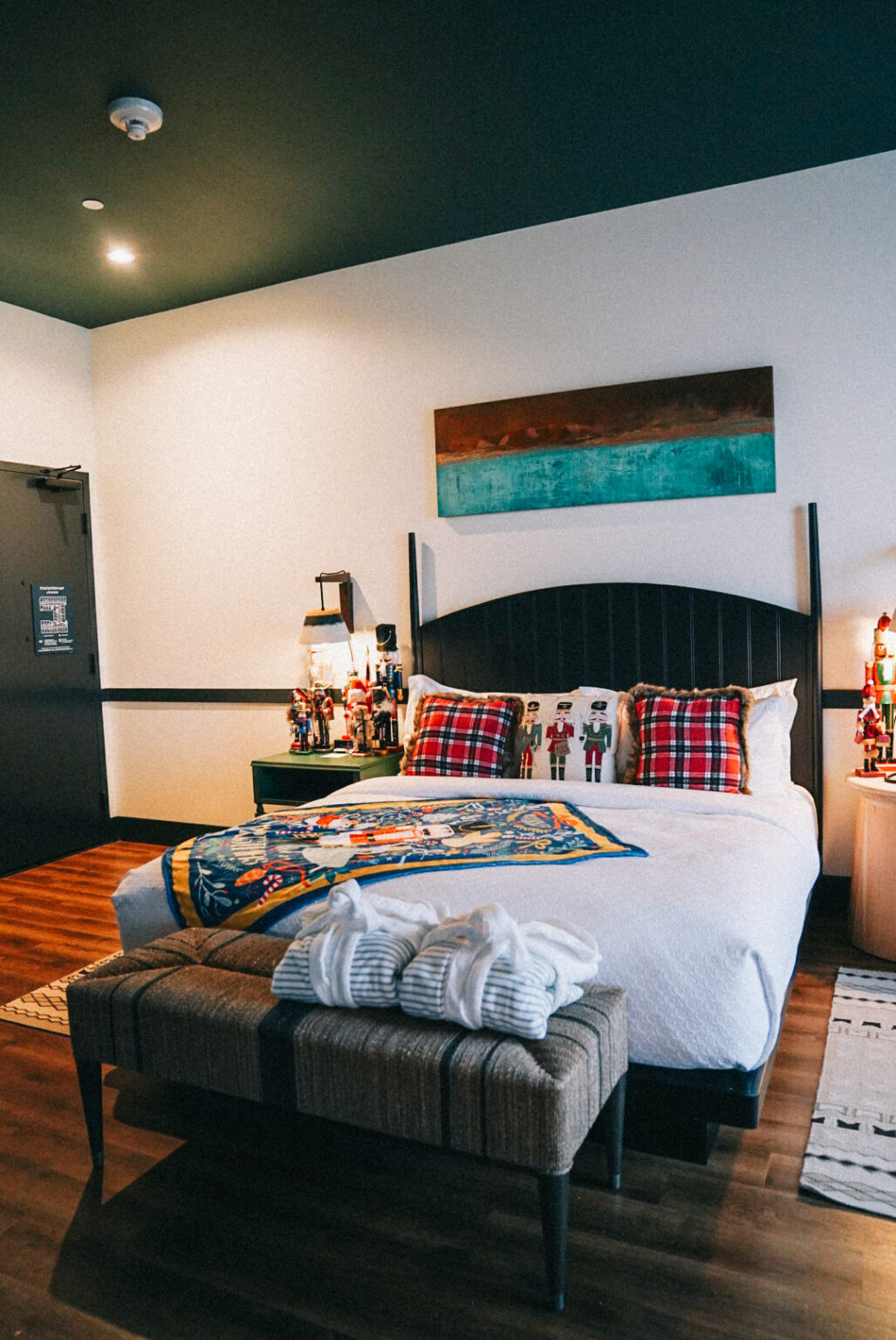 The Ultimate Nutcracker Themed Hotel Suite in California