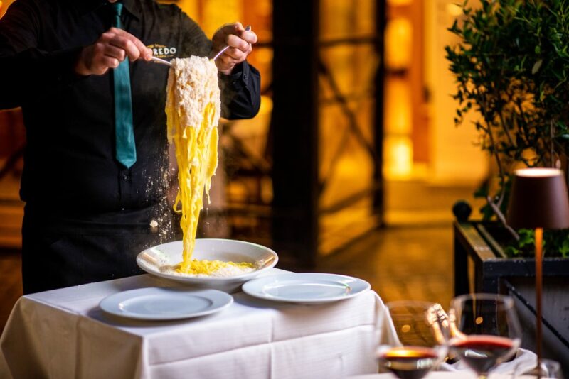 The Viral Origin of Fettuccine Alfredo in Rome