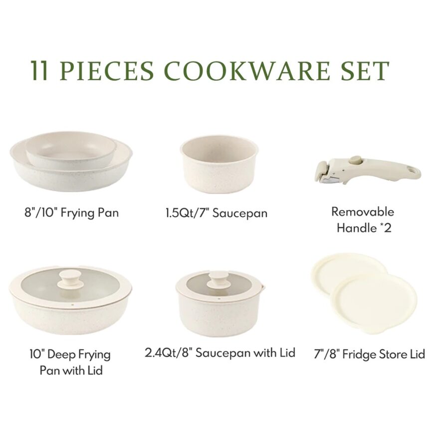 You Need These Viral Detachable Handle Pots & Pans