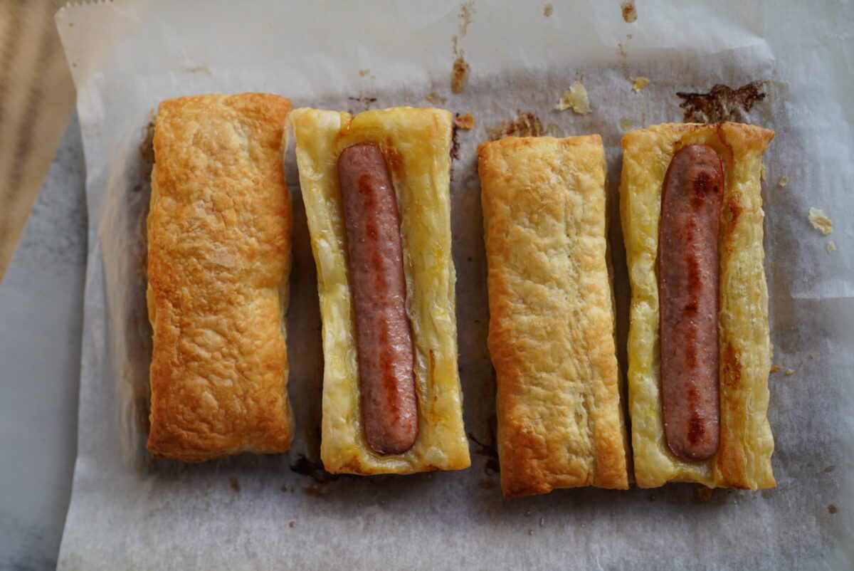 Viral Recipe: Upside Down Puff Pastry Hot Dog Hack