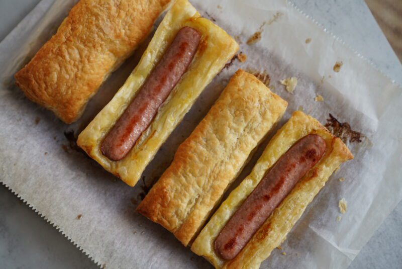 Viral Recipe: Upside Down Puff Pastry Hot Dog Hack