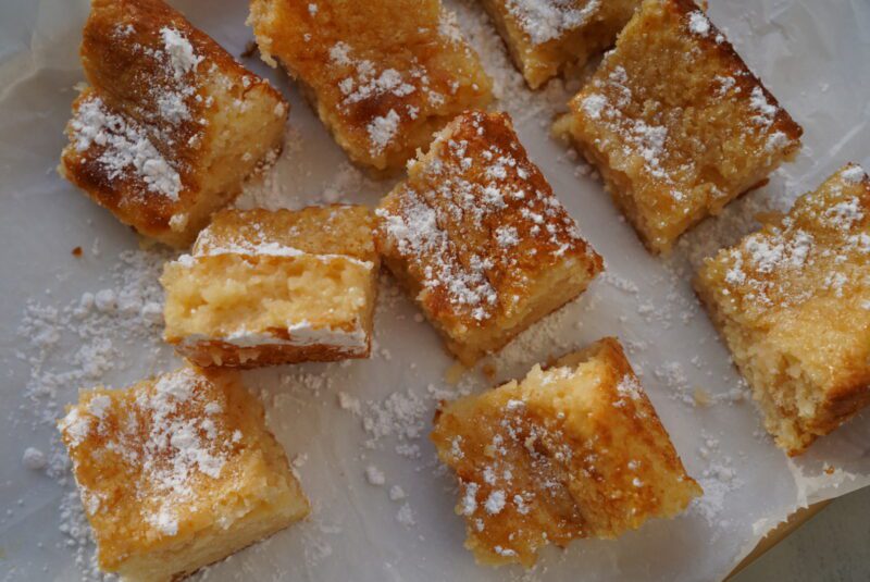 Lemon Cake Bars: Easy Angel Food Cake Mix Hack