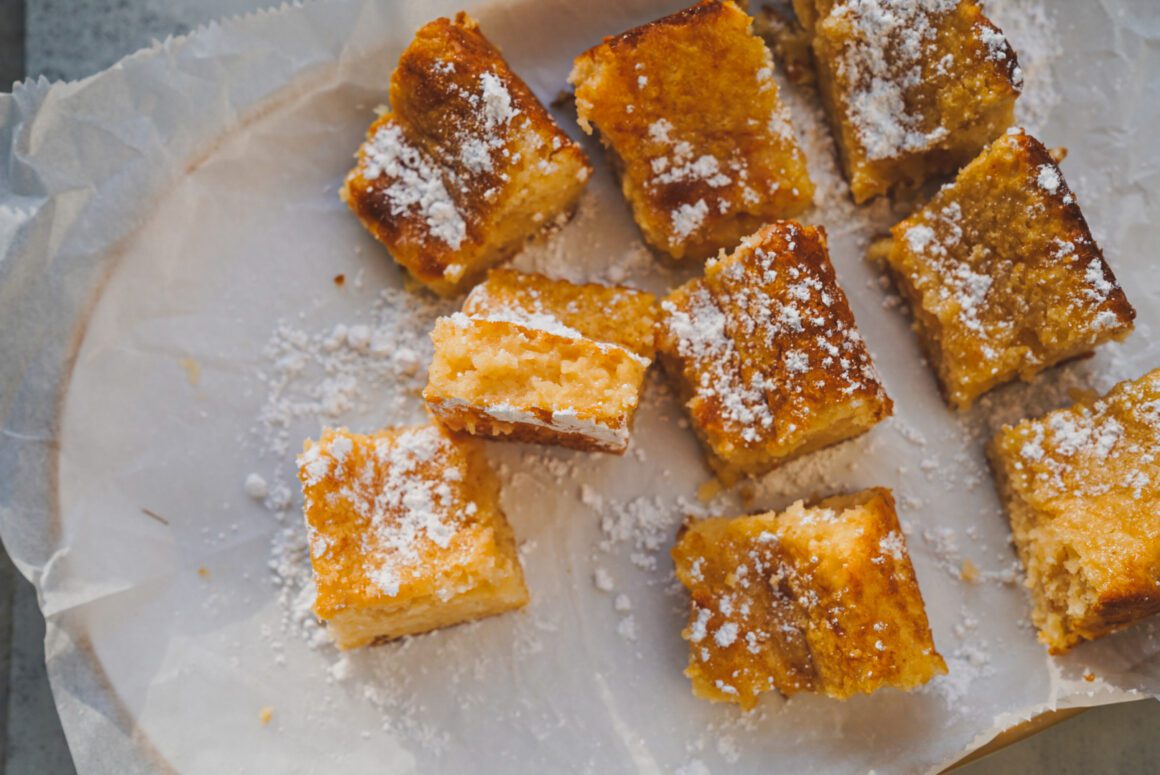 Lemon Cake Bars: Easy Angel Food Cake Mix Hack