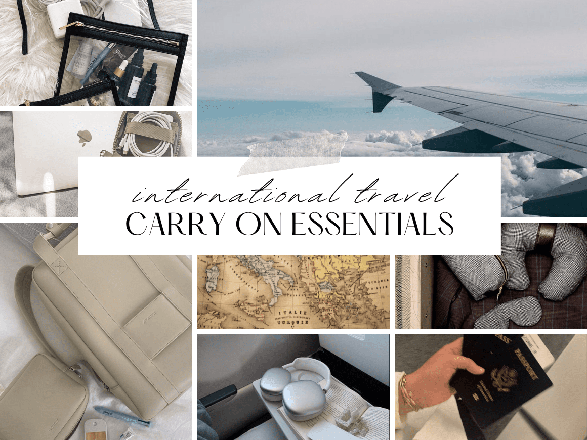 How To Prepare And Pack For A Long International Flight