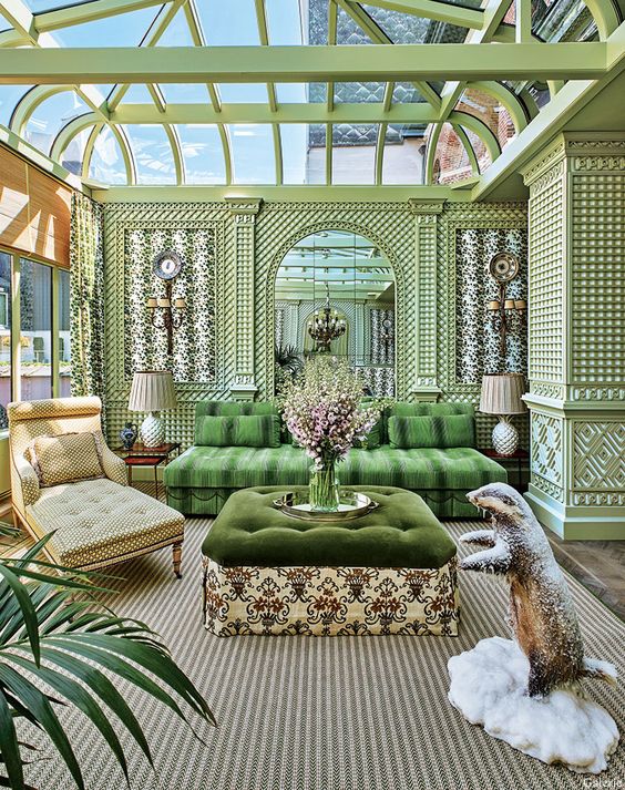 How to Create a Palm Royale Interior Decor Aesthetic